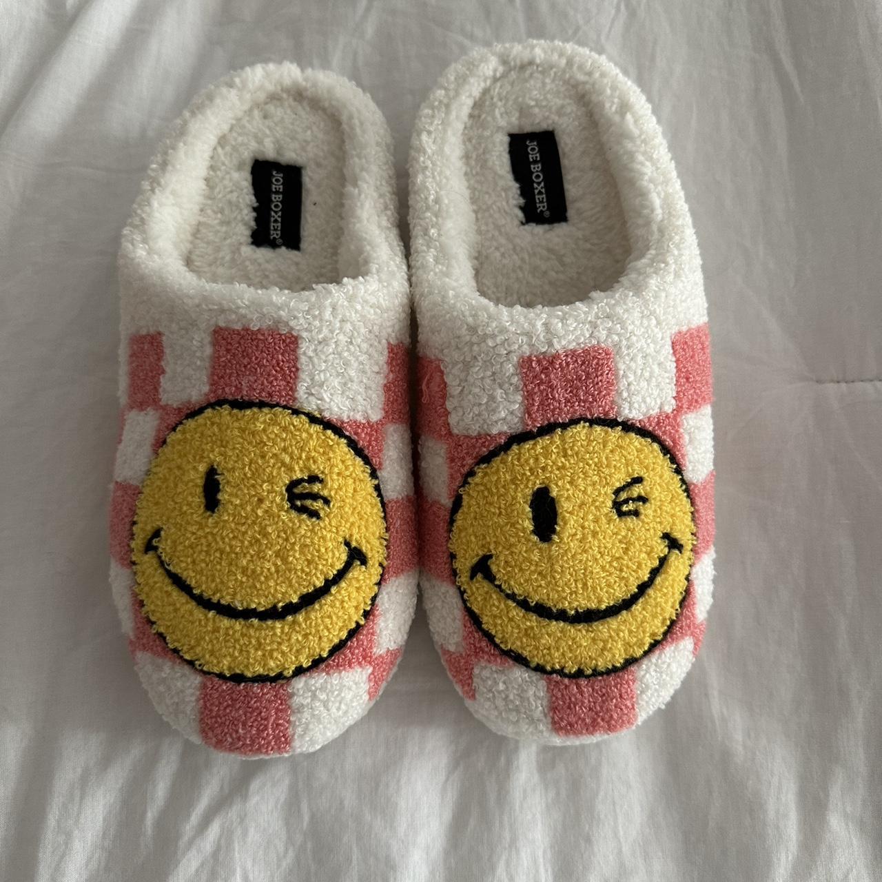 Cute smiley slippers !! I’ve probably only worn... - Depop