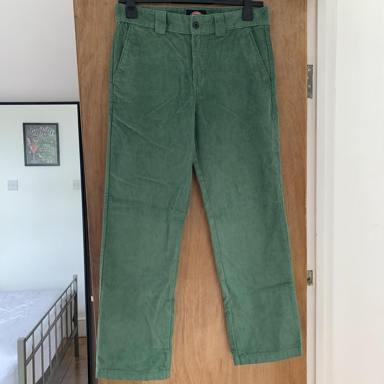 Dickies cord trousers in green. W33. Brand new but... - Depop