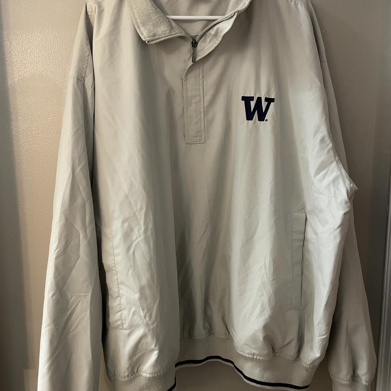 University of Washington windbreaker 1/4 zip - Depop
