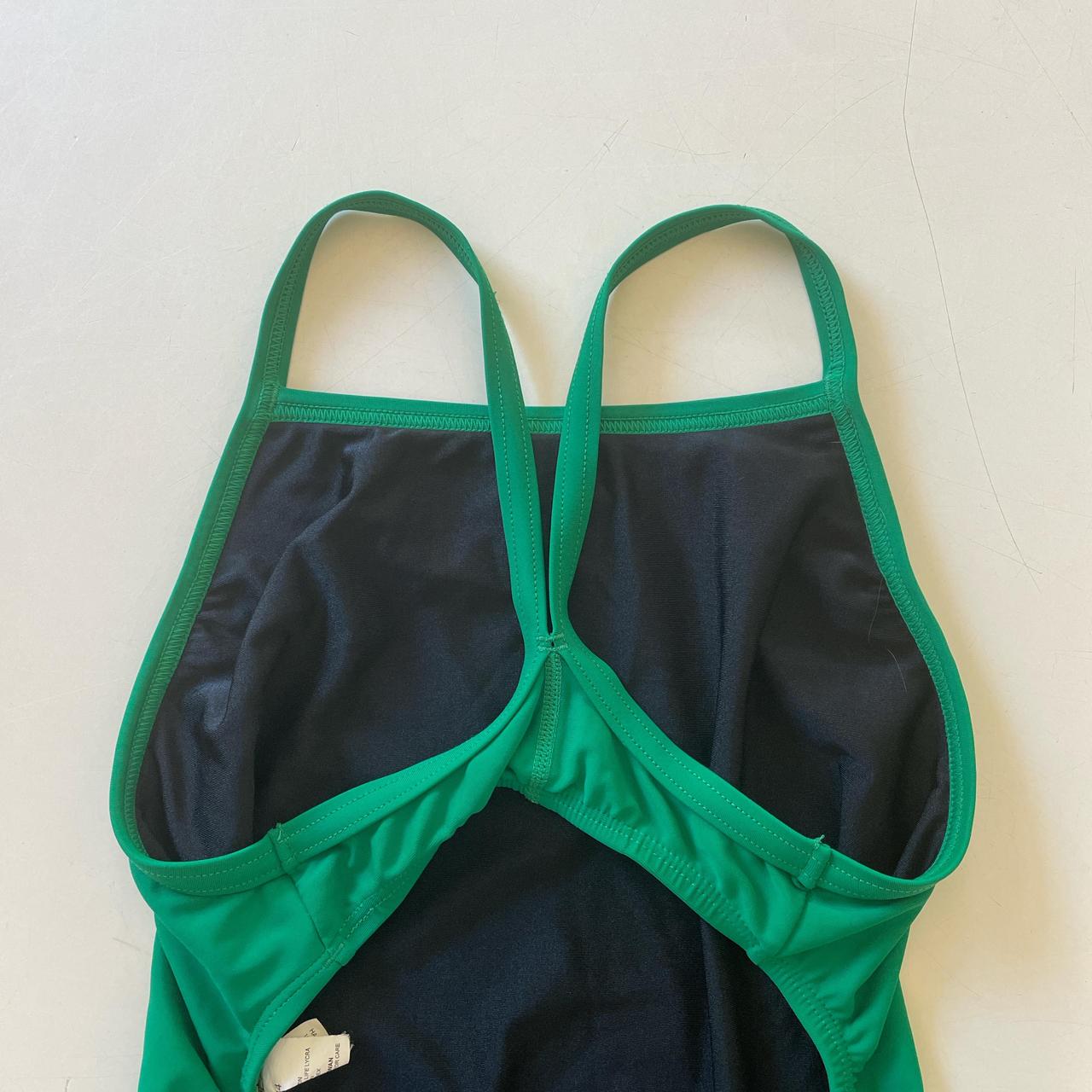 Green one piece bathing suit! Brand is Dolfin, size... - Depop