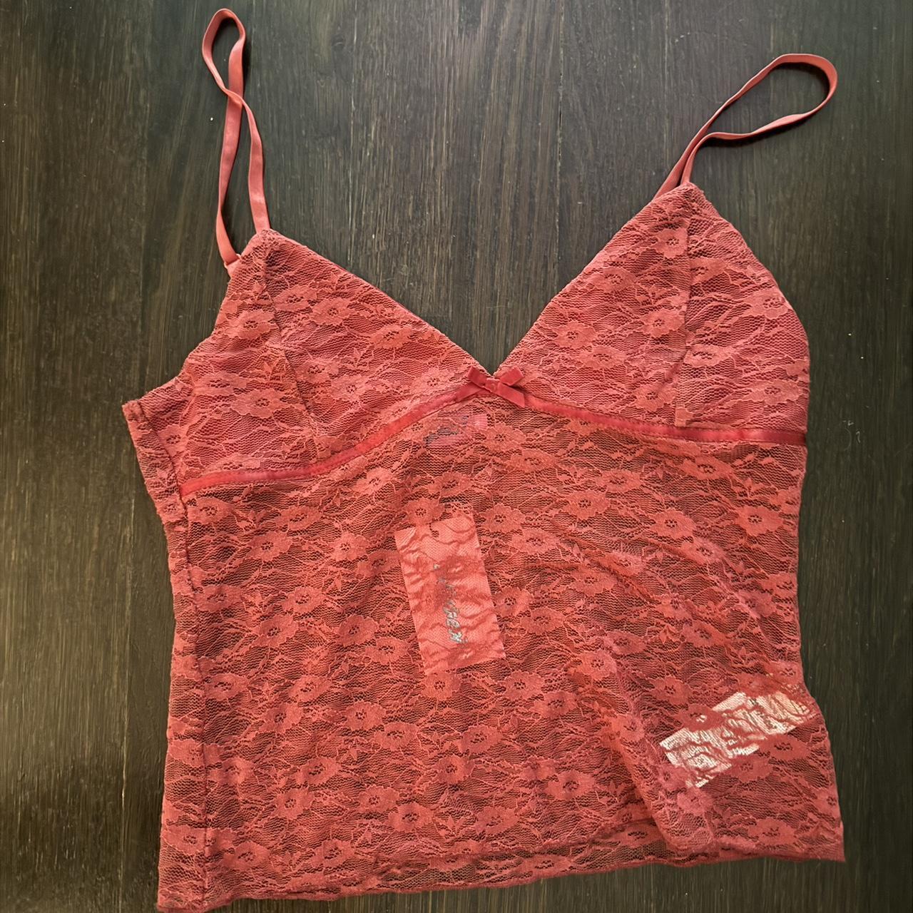 Edikted red top >>New with tags, never worn - Depop