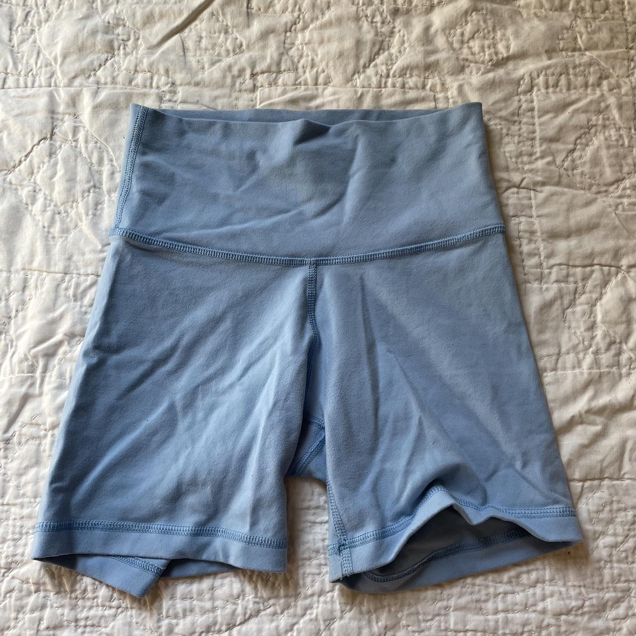 blue workout shorts - Depop