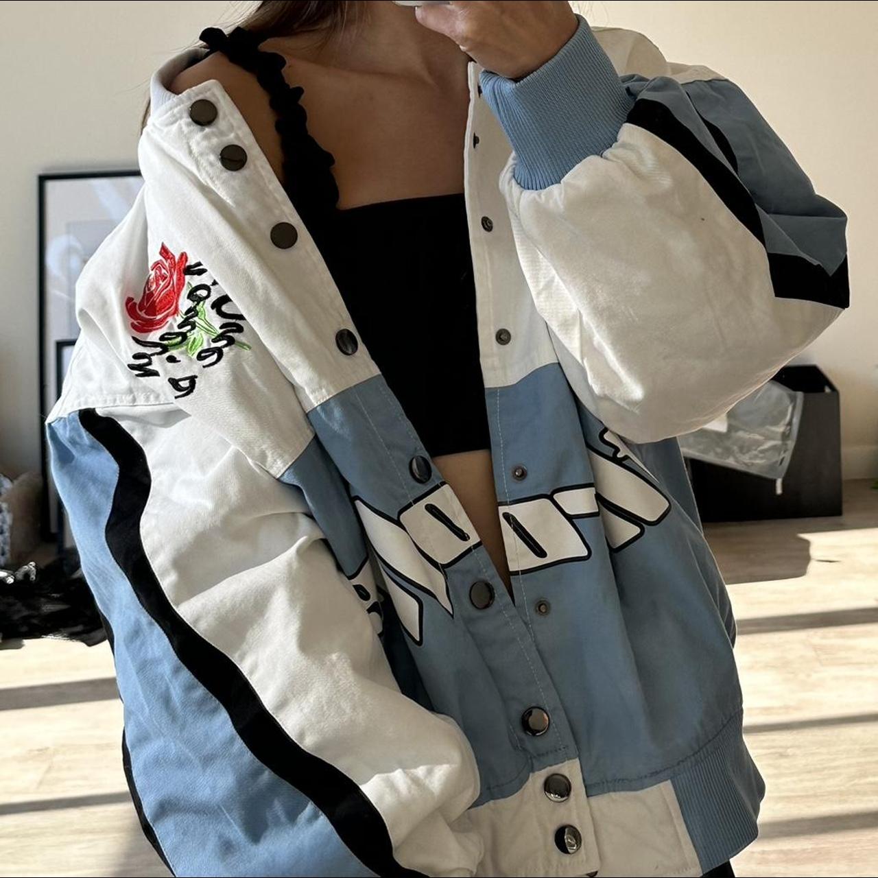 Brand New racing jacket from PACSUN. Tag still in... - Depop