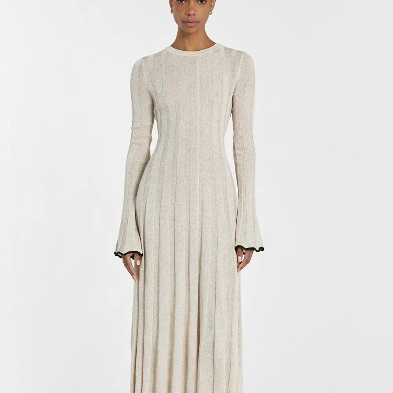 DISSH knit dress long sleeve maxi brand new and... - Depop