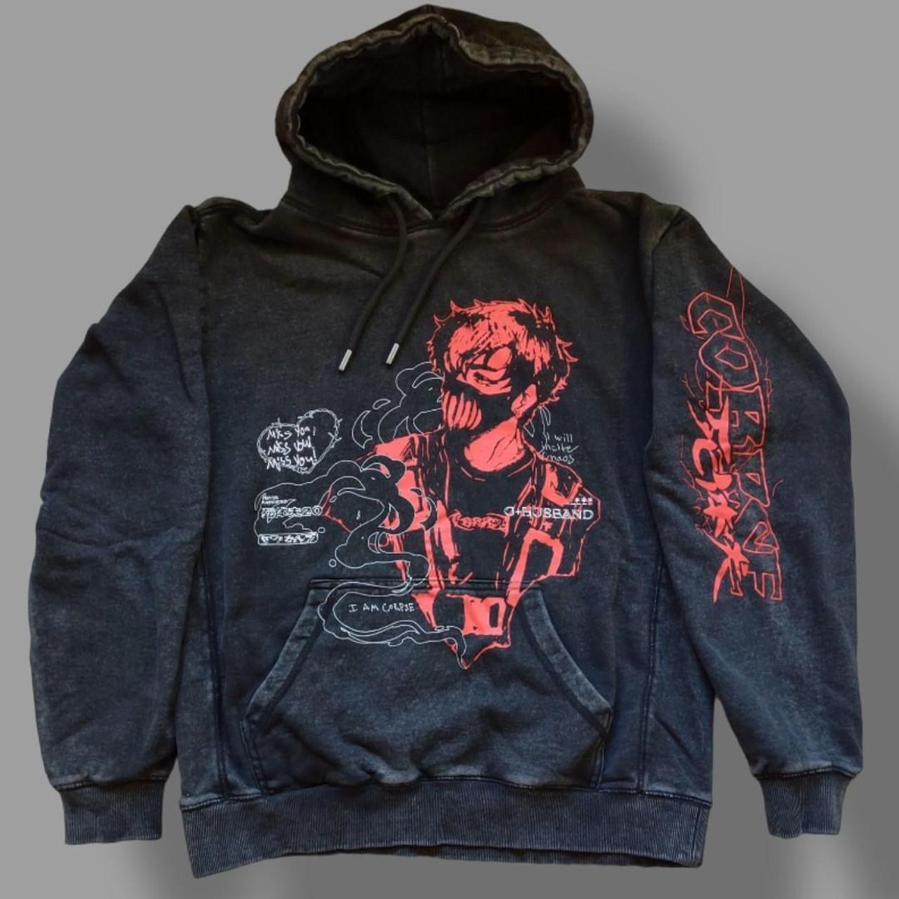 Corpse Husband Hoodie 🖤 official authentic merch 🖤... - Depop