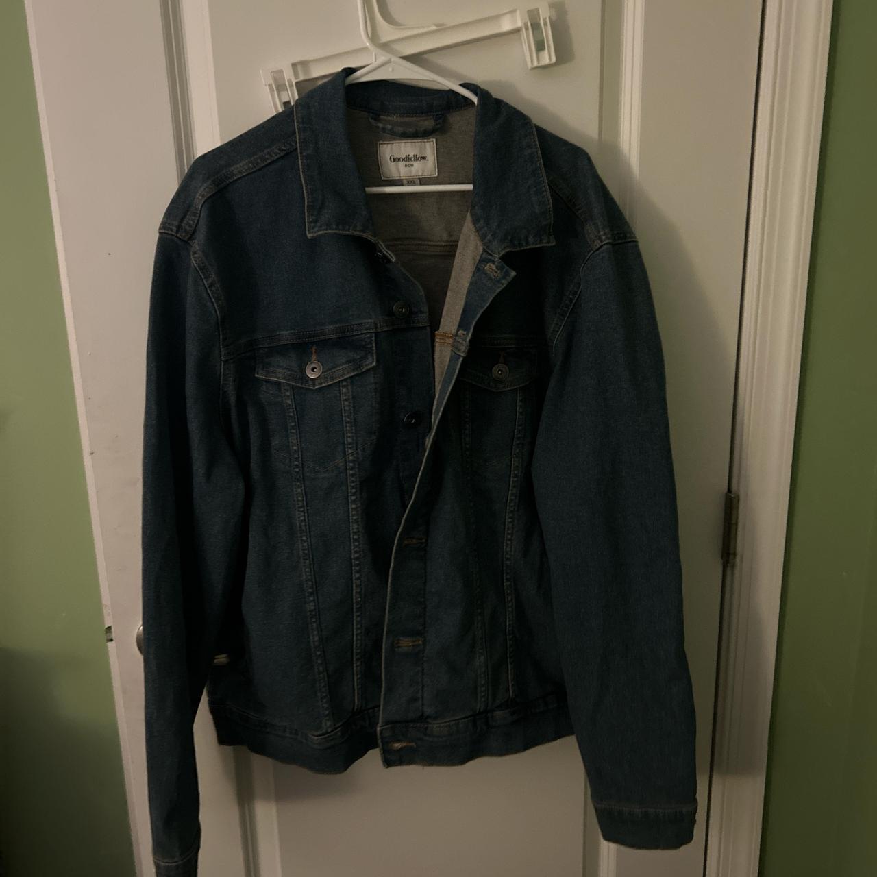 Target Jean jacket Worn once - Depop