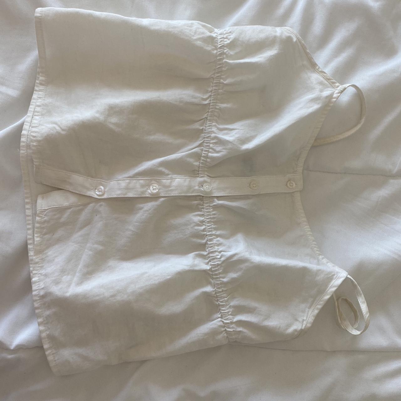 Brandy Melville white tank #cute #preppy #aesthetic - Depop