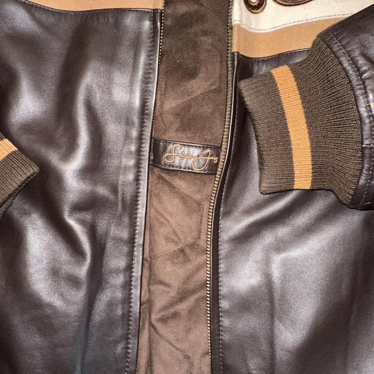 VINTAGE SEAN JEAN LEATHER JACKET *No flaws #fall... - Depop