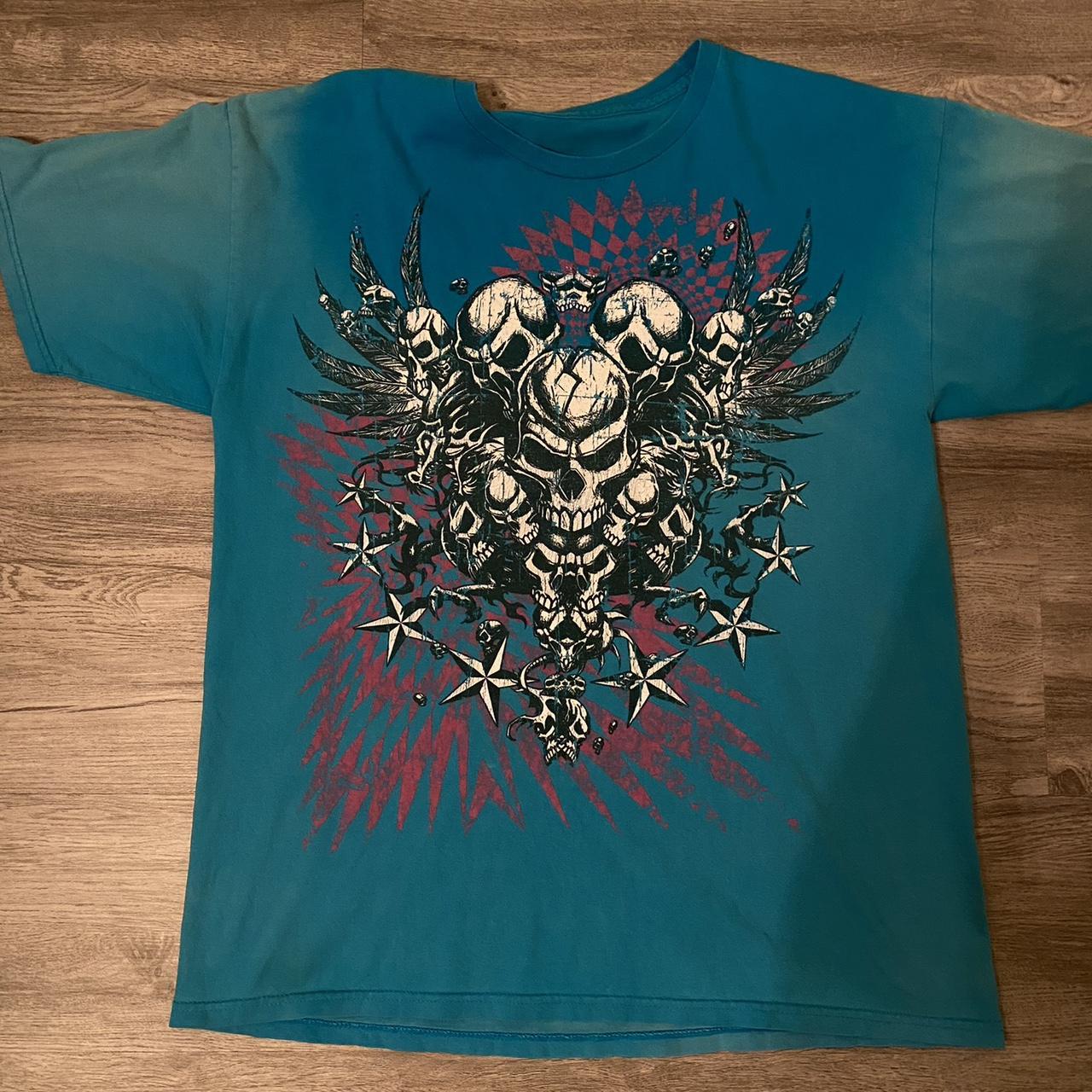 Super Cool Y2K Tee Badass Front Graphic Men’s Large... - Depop