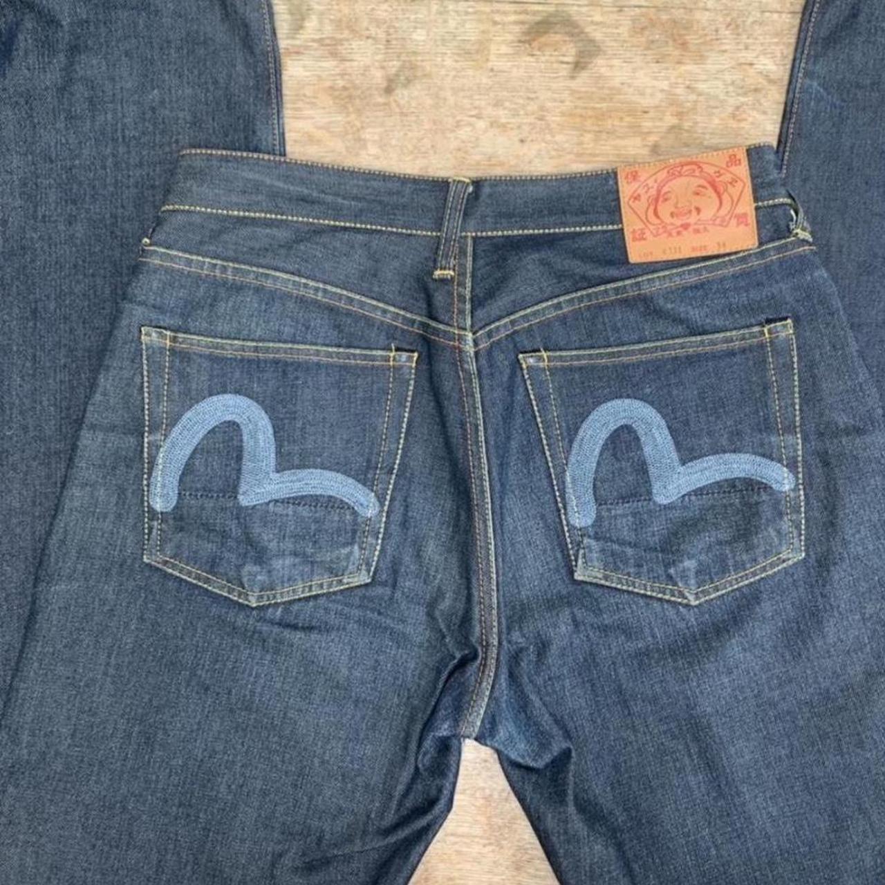 Evisu jeans good condition 34” waist Feel free to... - Depop