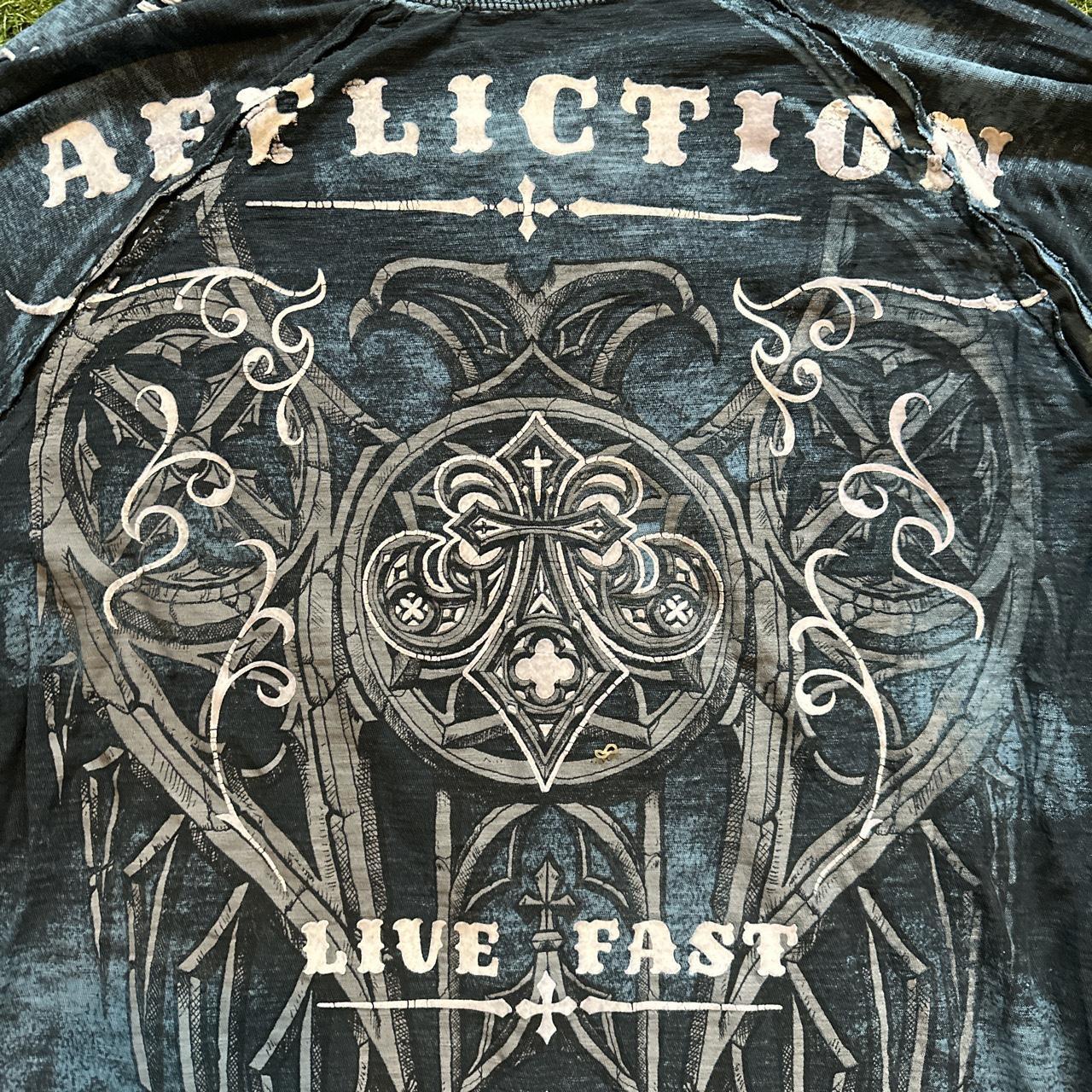 Affliction long sleeve Perfect condition never... - Depop