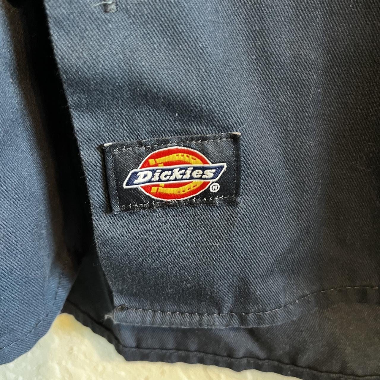 mens dickies collared work shirt, practically new... - Depop
