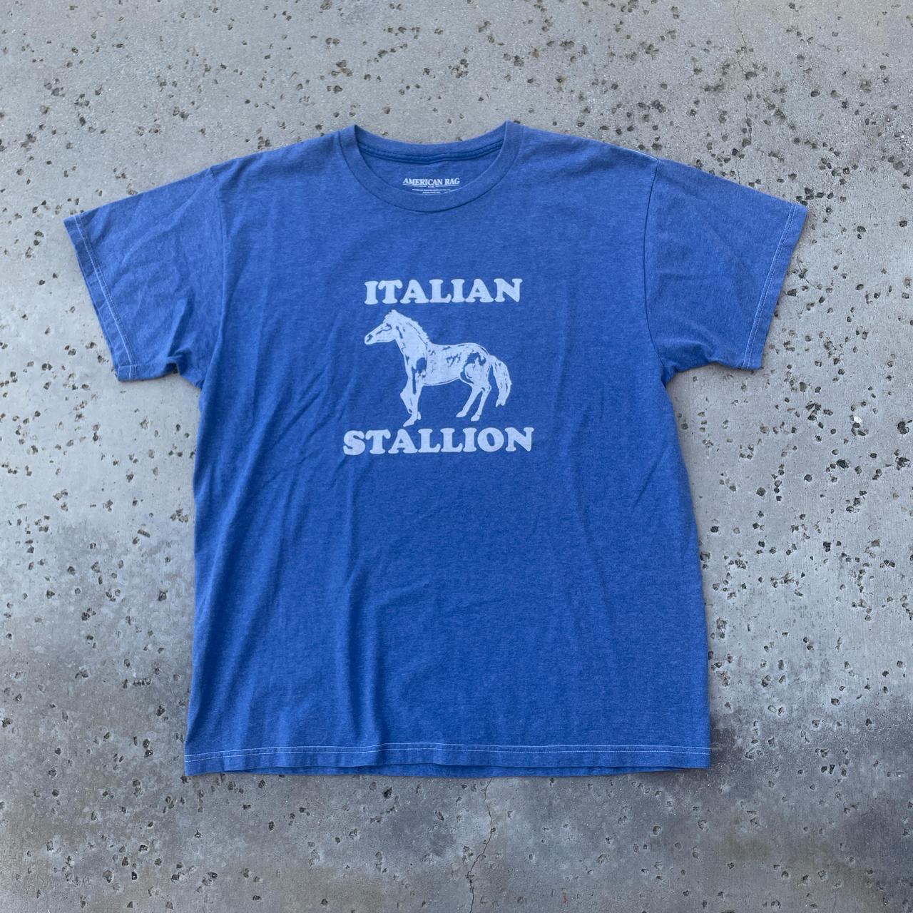 Italian Stallion tee Size-Large - Depop