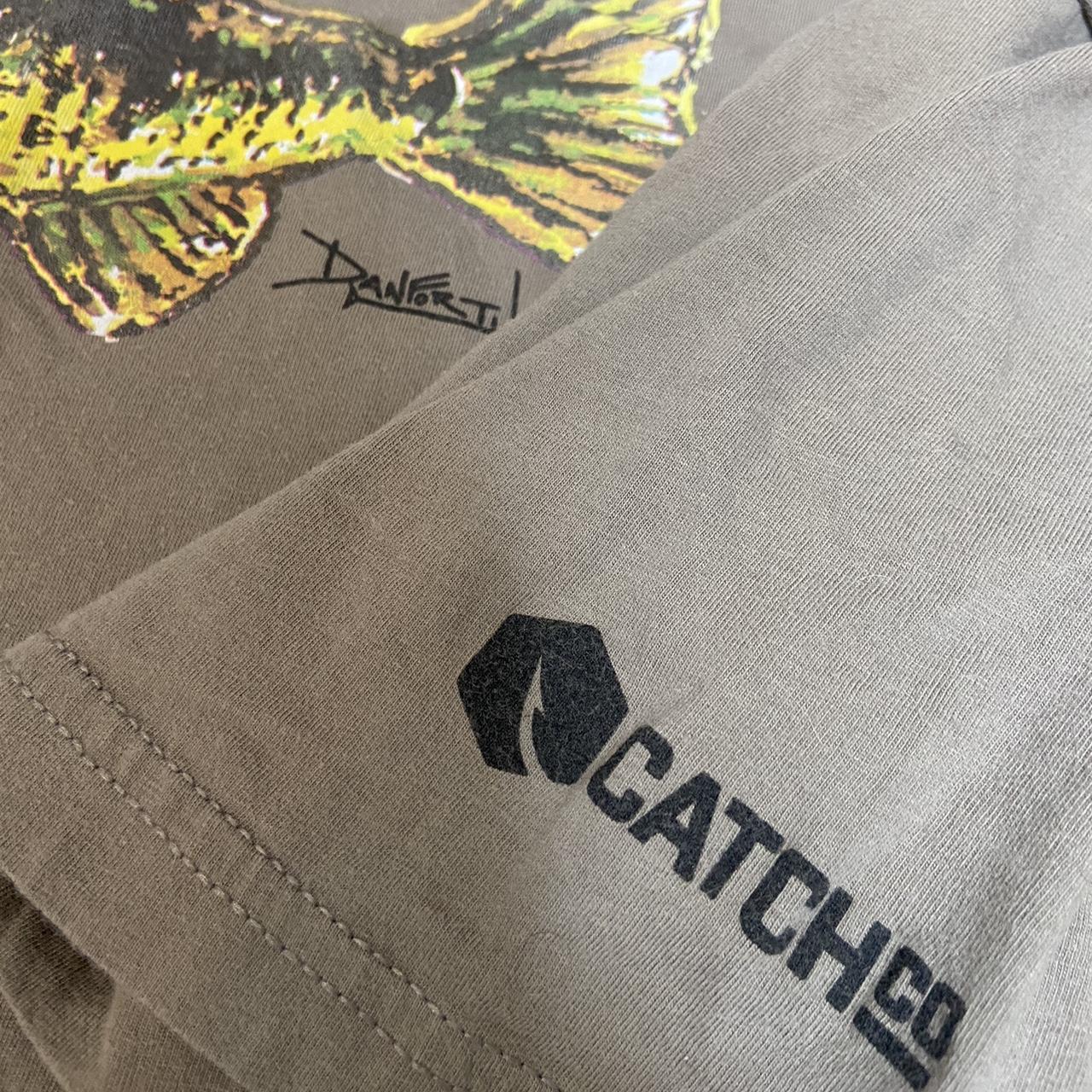 Y2K CatchCo Bass fishing T Shirt! Comfy material and... - Depop
