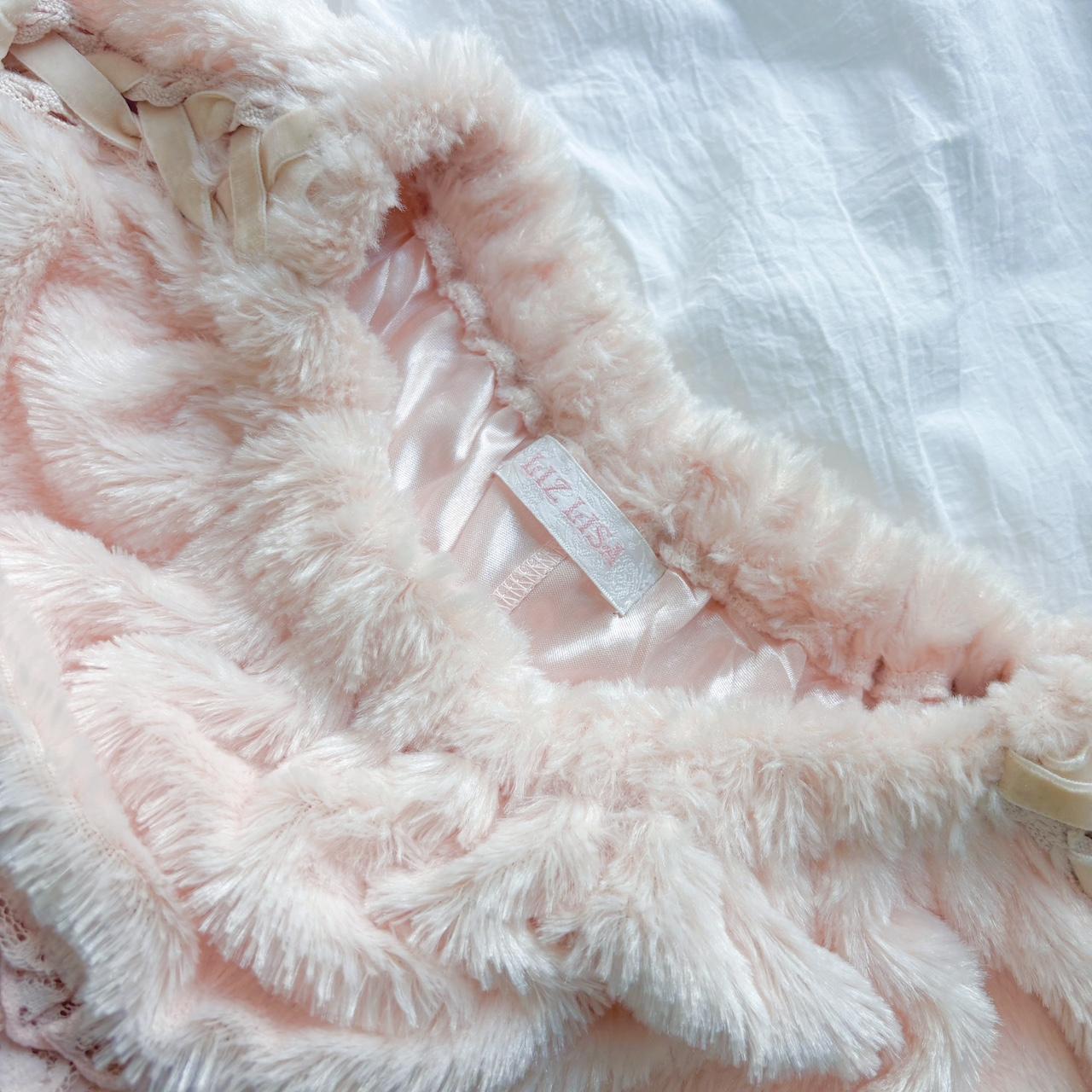 Liz lisa Pink fur lace ruffle shorts Soooooo... - Depop