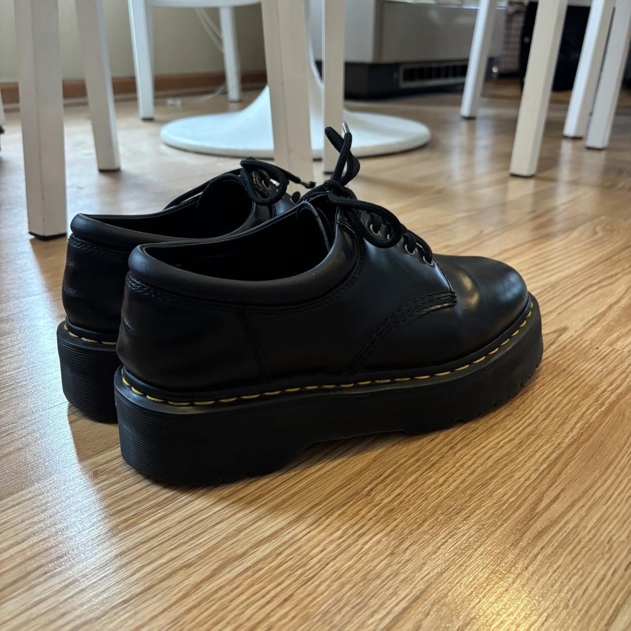 Doc Martens 8053 Leather Platform Casual Shoes... - Depop