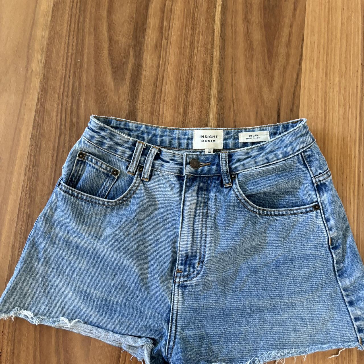 Denim shorts -Insight denim (from General Pants) -... - Depop