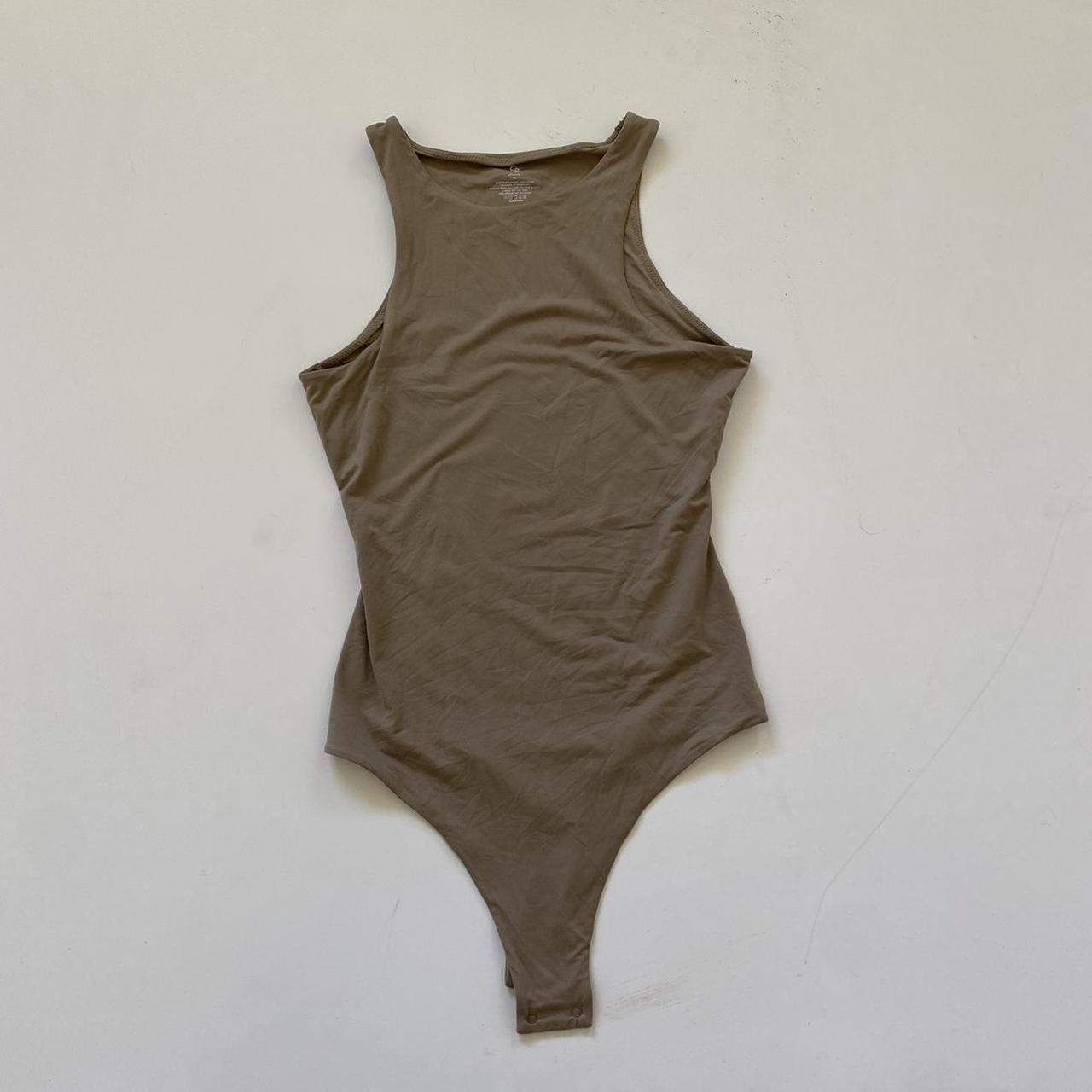 Tan bodysuit from Amazon -double lined -feels... - Depop