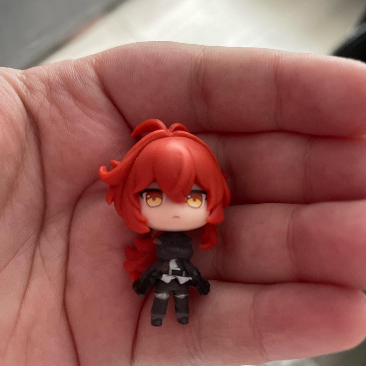 Genshin Impact Diluc tiny figure. Around the size... - Depop