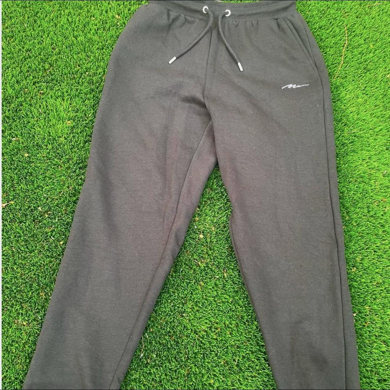 Blank signature Bohoo sweats size M | Depop