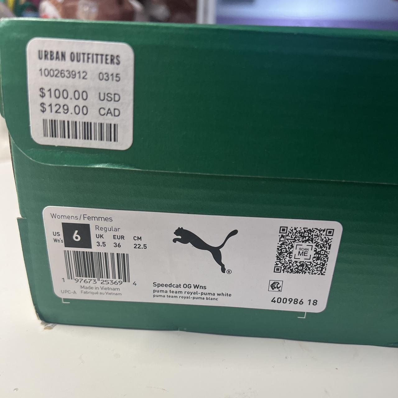 Royal Blue Puma Speedcat OG size 6 women (4.5... | Depop