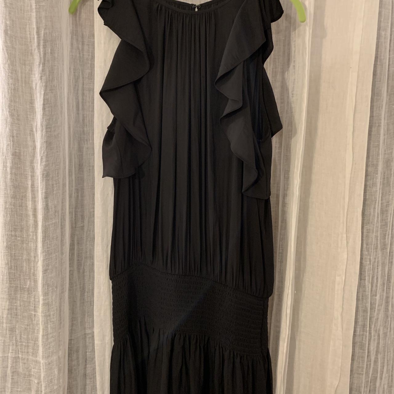 RAMY BROOK Rembi Shirred Blouson Dress Color Black... - Depop