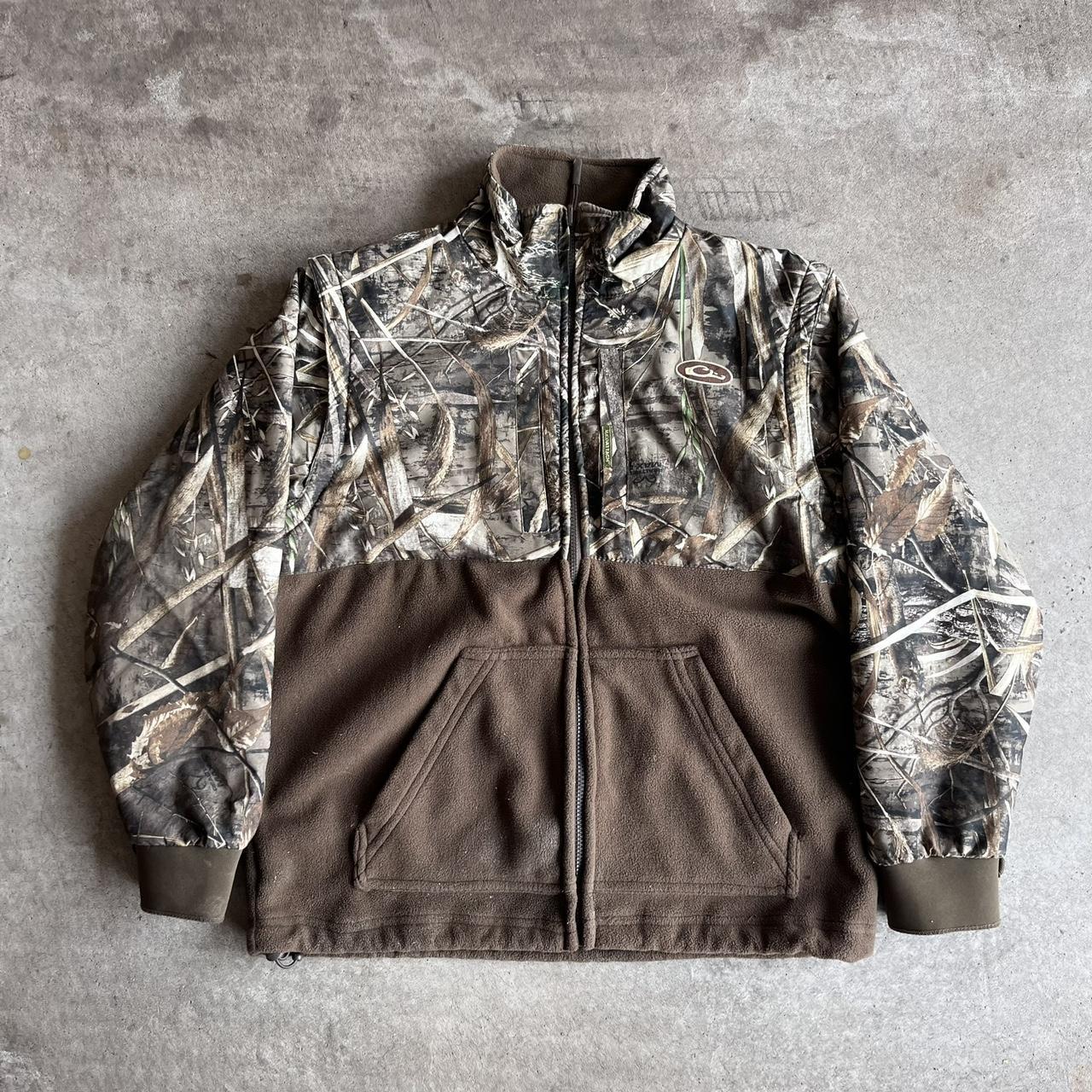 Lady drake camo Jacket fleece Size medium High... - Depop