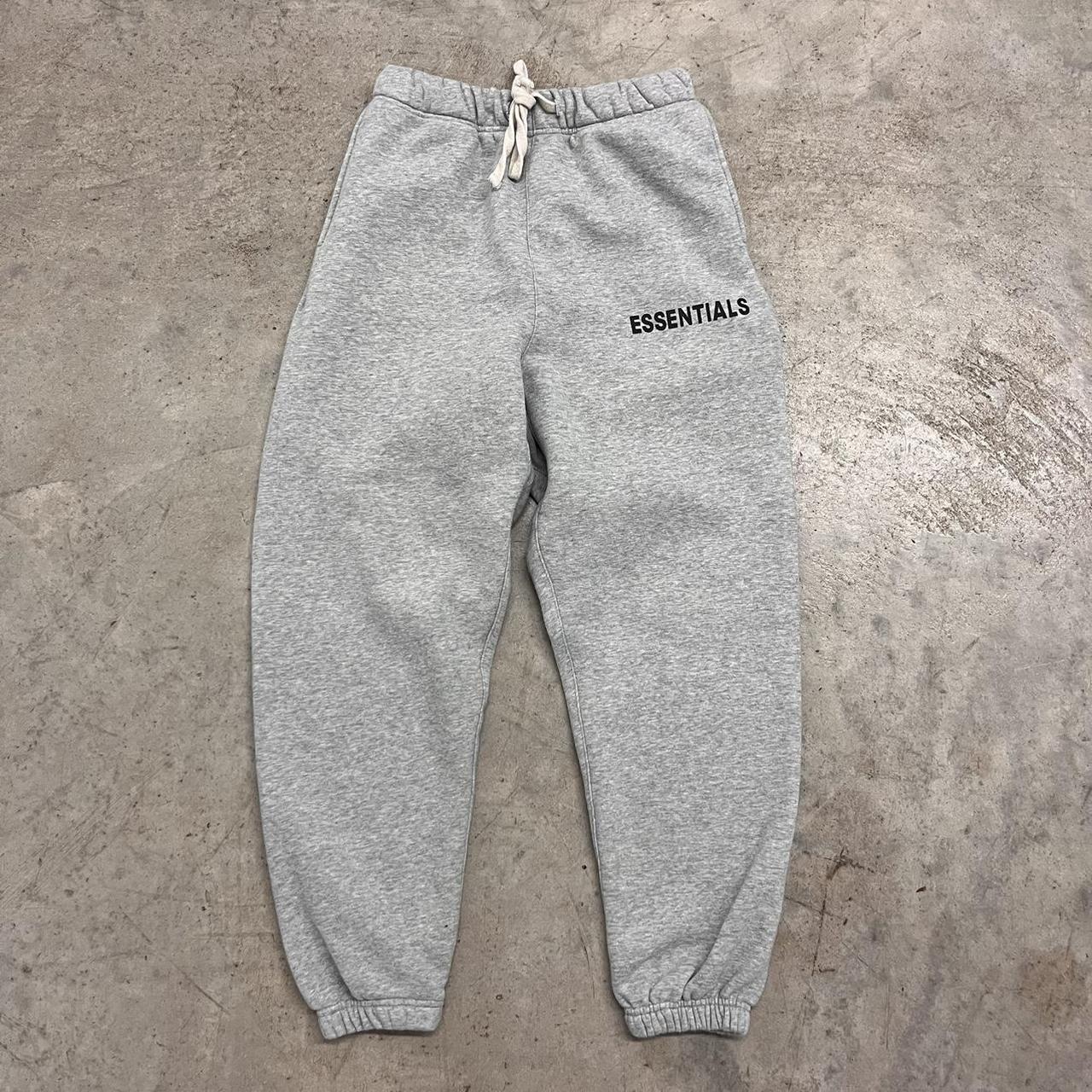 Mens grey essentials Sweats Size small Good quality... - Depop