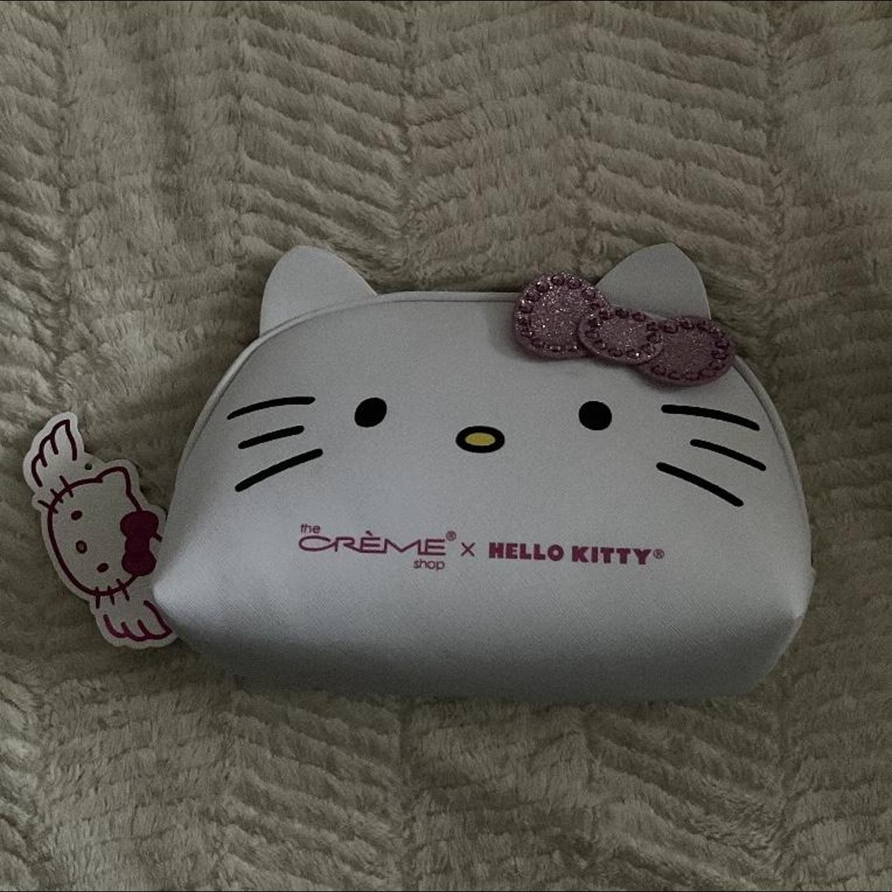 Hello Kitty White and Pink Tools-and-brushes | Depop