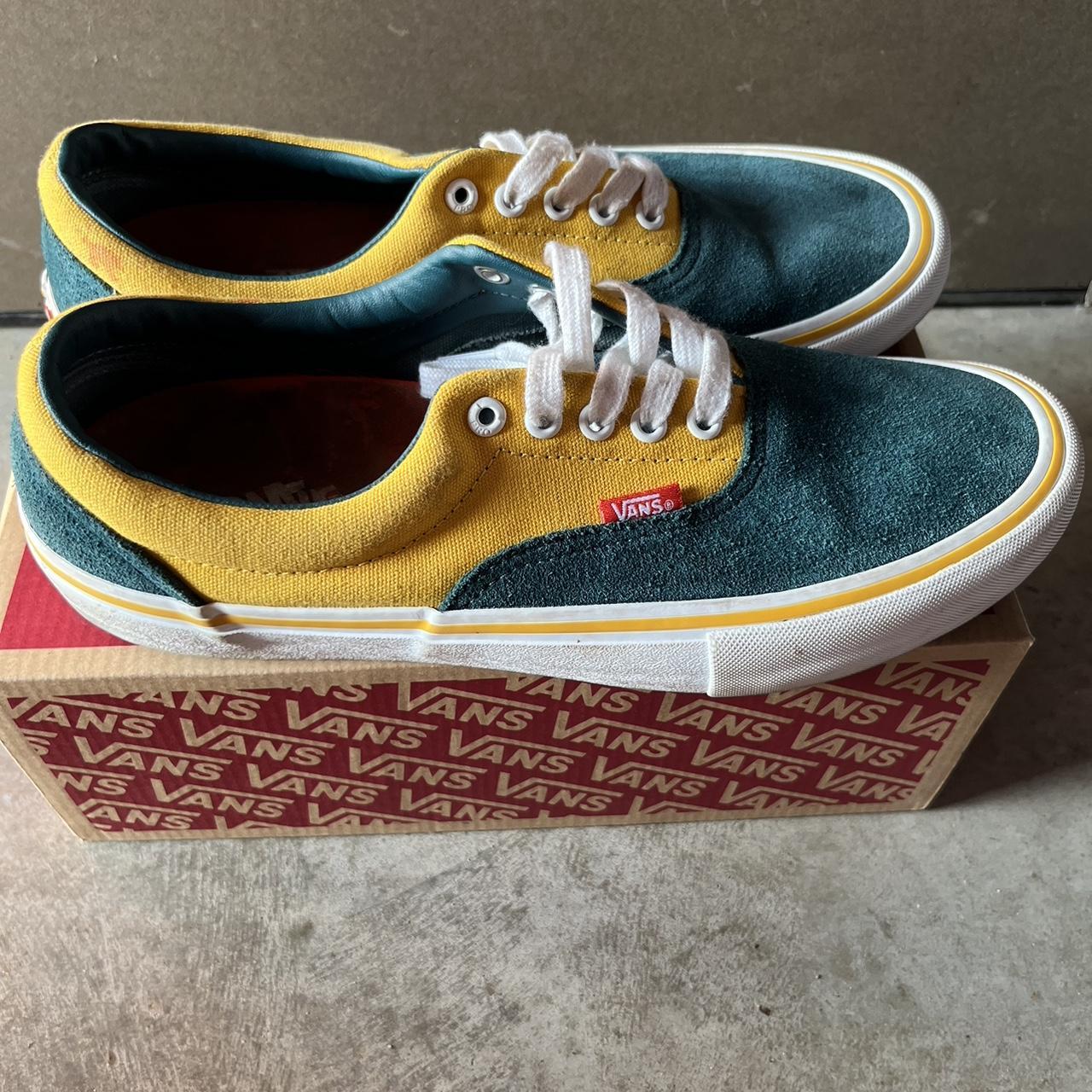 Vans Era Pro Prime Atlantic Gold. Shoes are