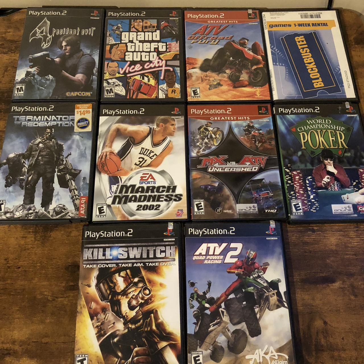 PlayStation 2 Game Bundle Lot 10 PlayStation 2... - Depop