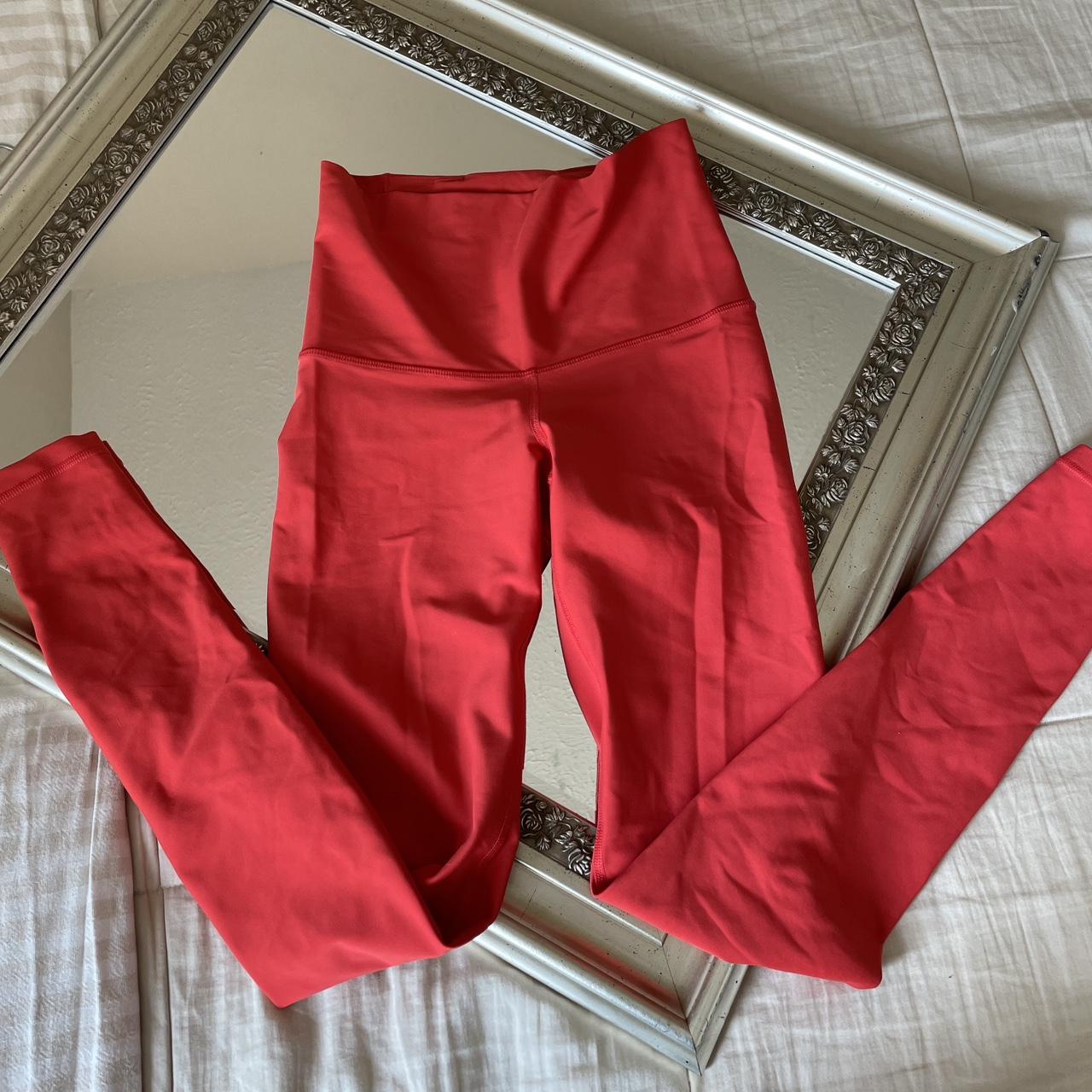 Bright colored leggings, perfect addition to a... - Depop