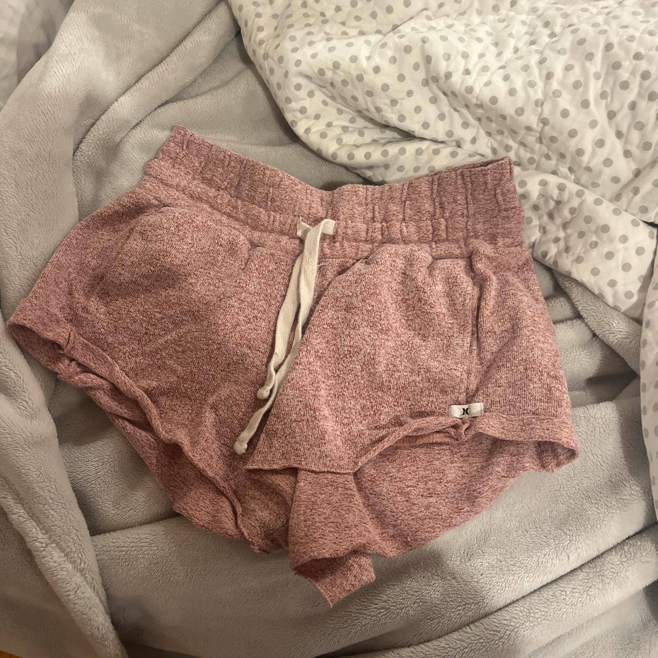 Cute pink pj shorts. These r so soft but are too... - Depop