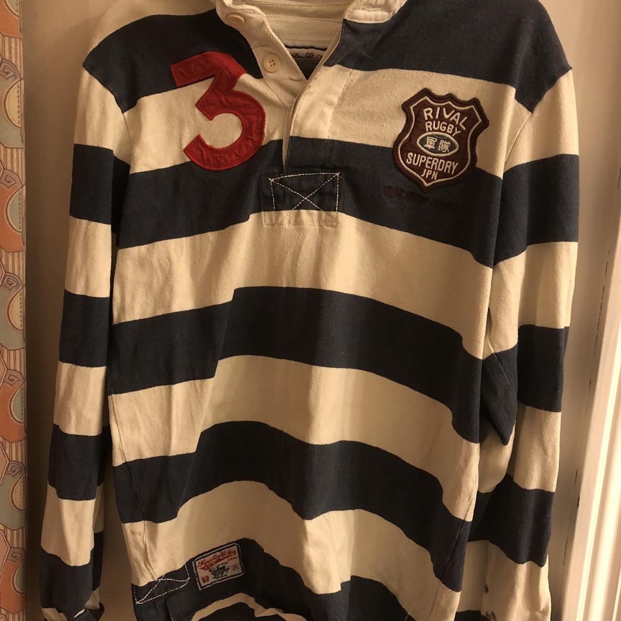 Long Sleeve Superdry Rugby Polo Thick warm... - Depop