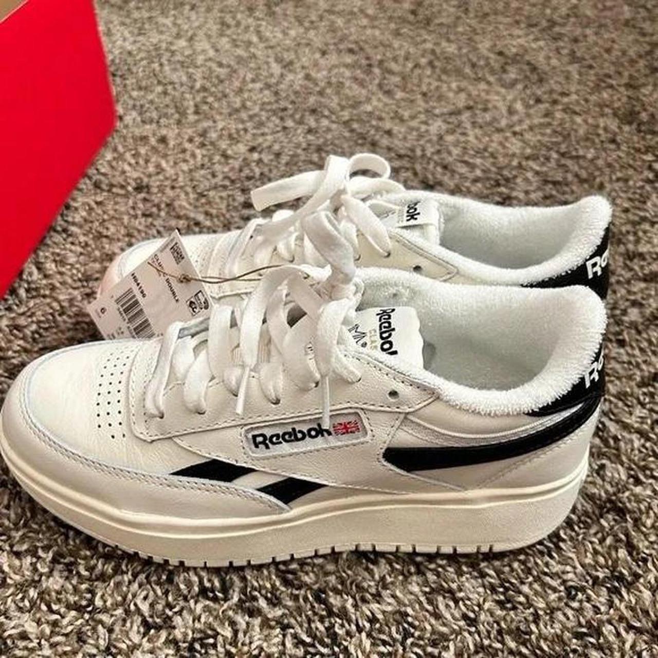 Reebok Club C double sneakers -Depop payments only,... - Depop