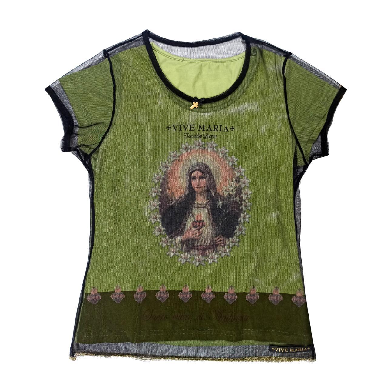 sought Virgin Mary Vive Maria top size M on the... - Depop