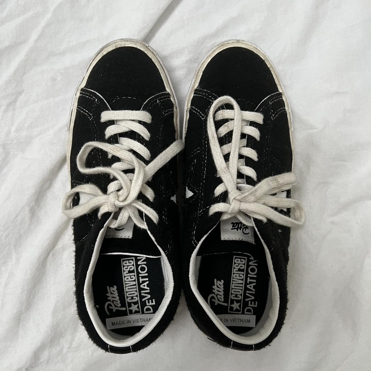 ONE STAR CONVERSE PATTA X DEVIATION!! men’s size... - Depop