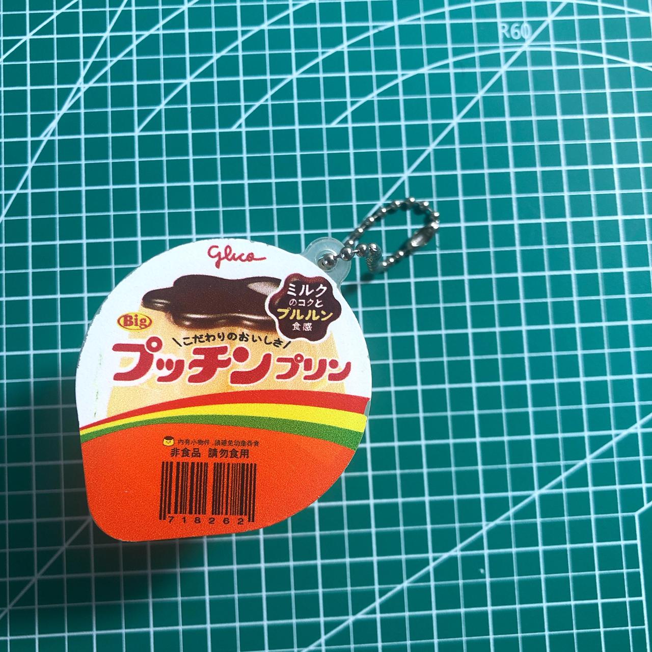 glico pudding minature... | Depop