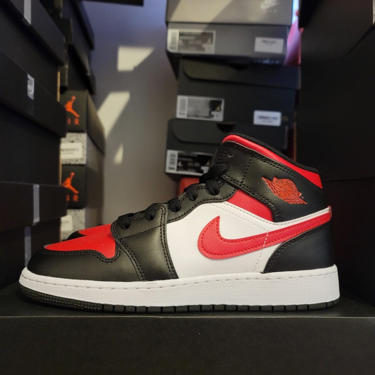 Jordan 1 Fire Red - Depop
