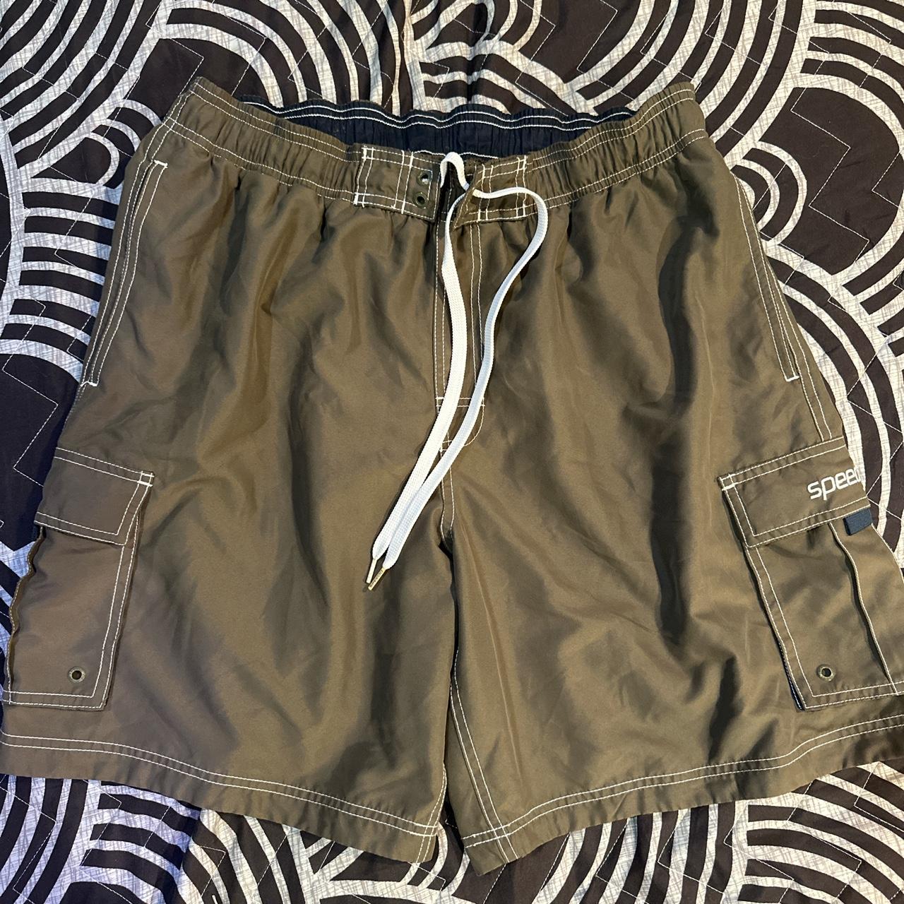 Speedo Men’s Swimming Shorts. Missing tag but fits... - Depop