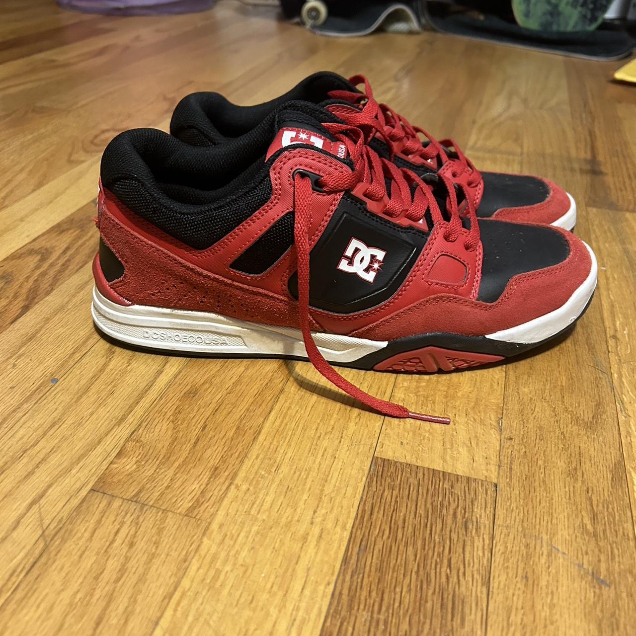 Dc shoes red - Depop