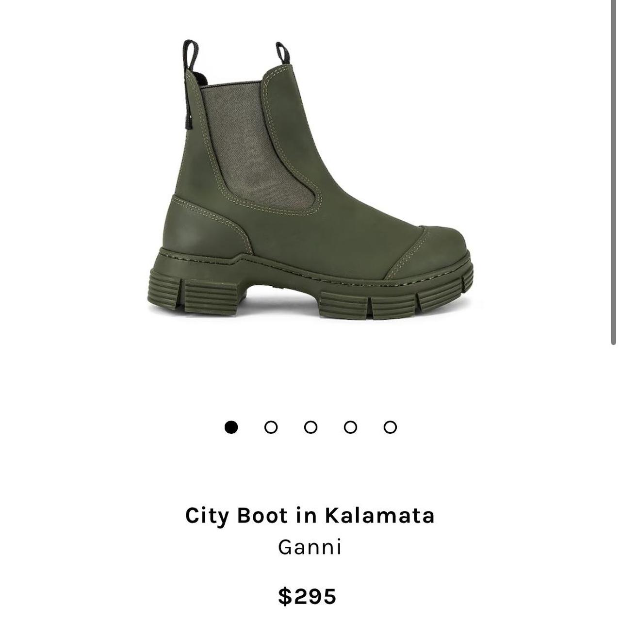 🐕 GANNI CITY BOOT 🐕 City Boot in Kalamata NWOT... - Depop