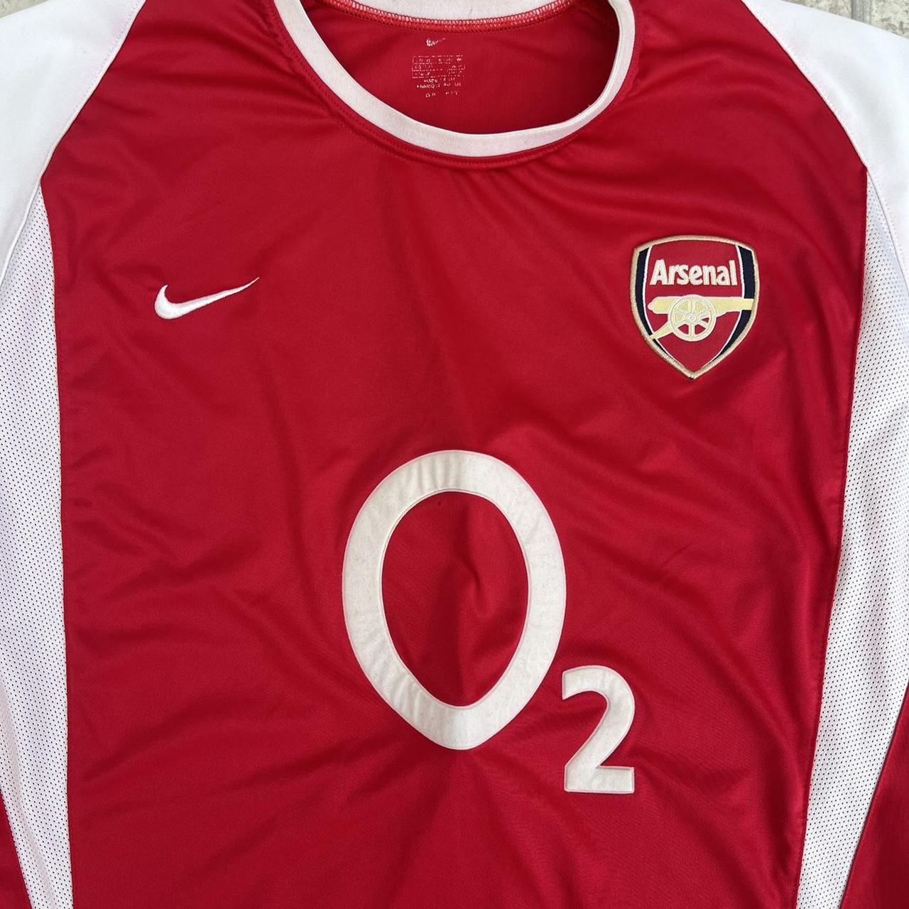 Nike arsenal football shirt ️Colour - red / white... - Depop