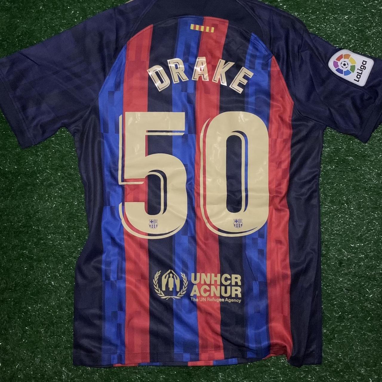 FC Barcelona X Drake OvO Jersey 3 available in... - Depop