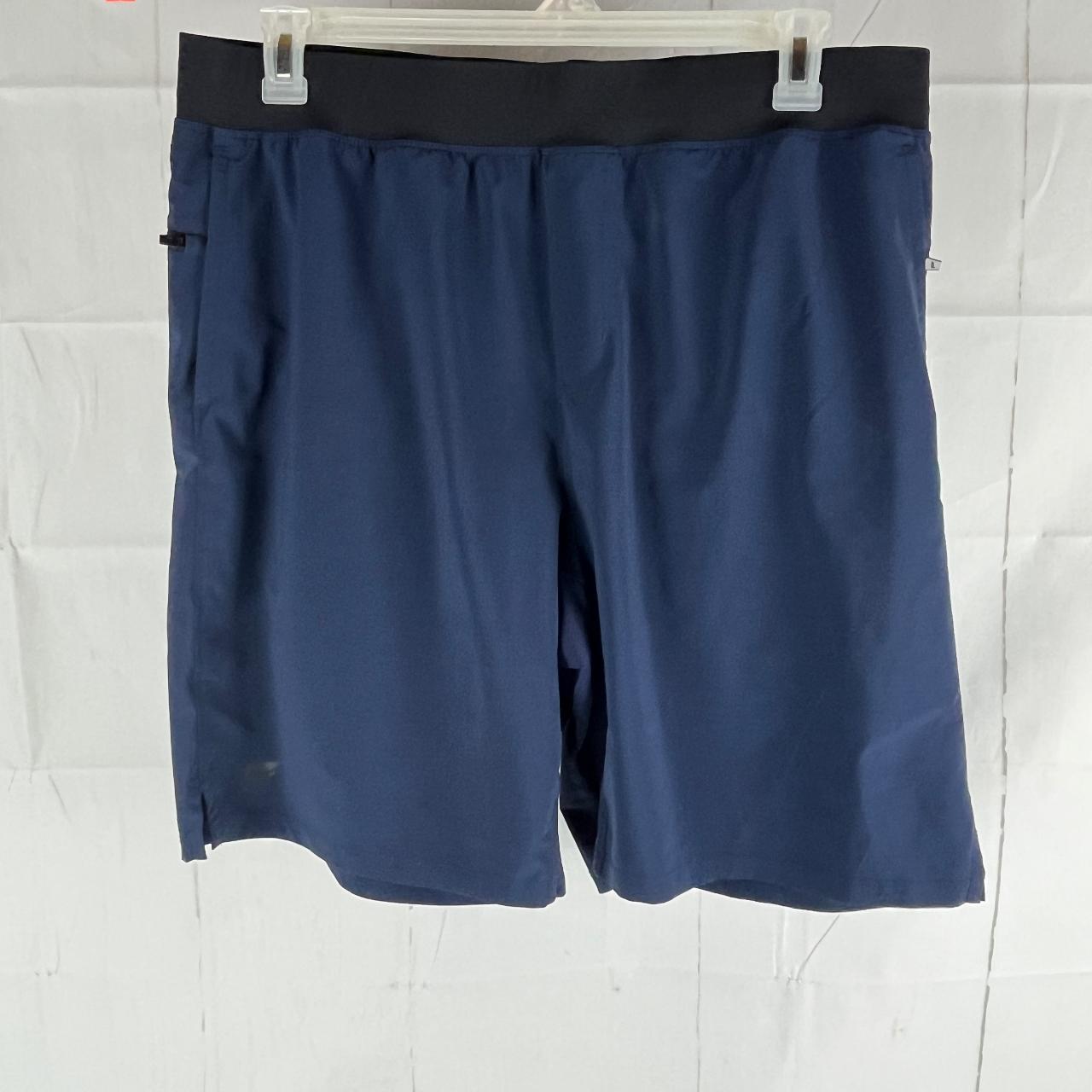 Fabletics Men's XXL The Franchise Shorts Navy Blue... - Depop