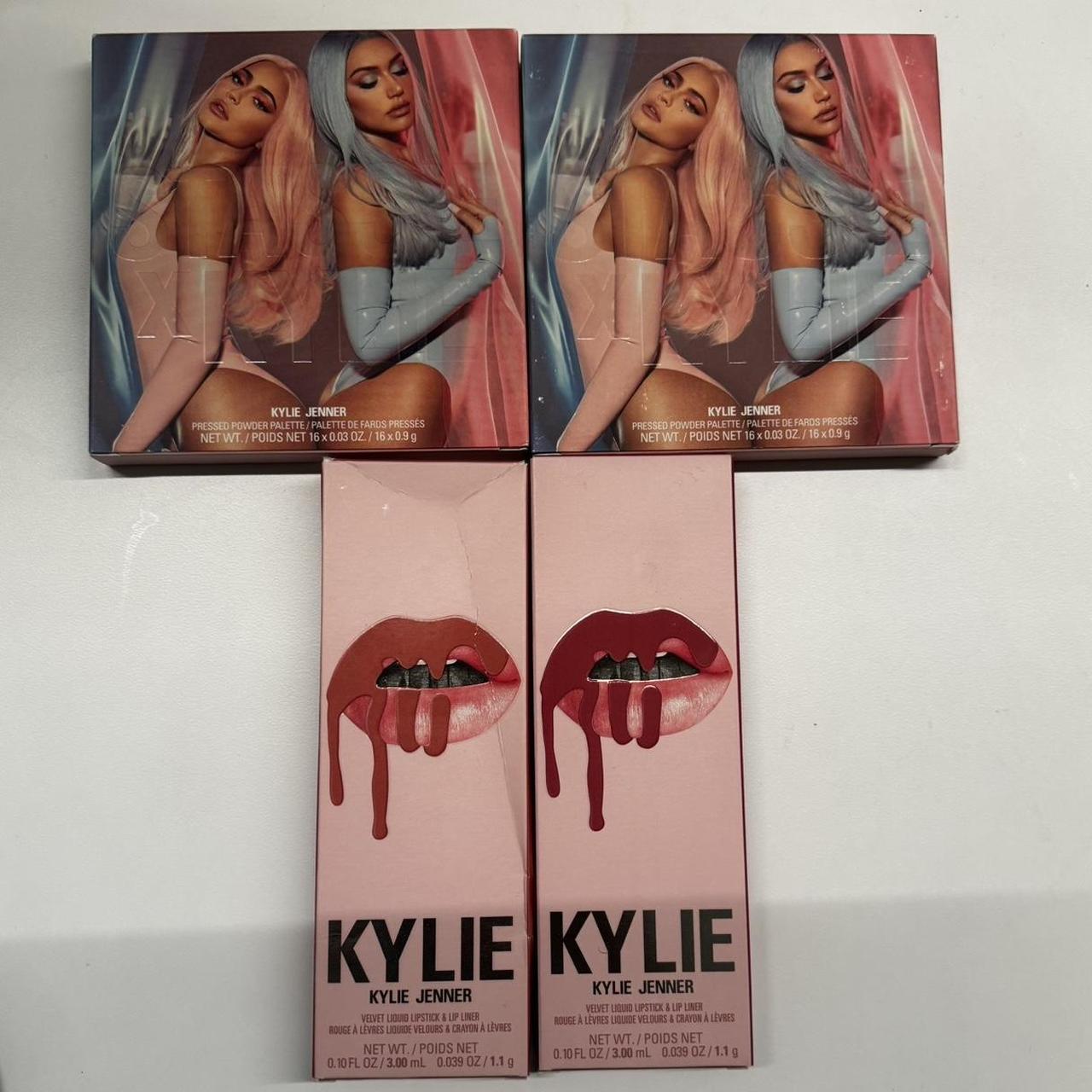 Kylie Lip Kit and Palette bundle (2) lip kits and ... - Depop