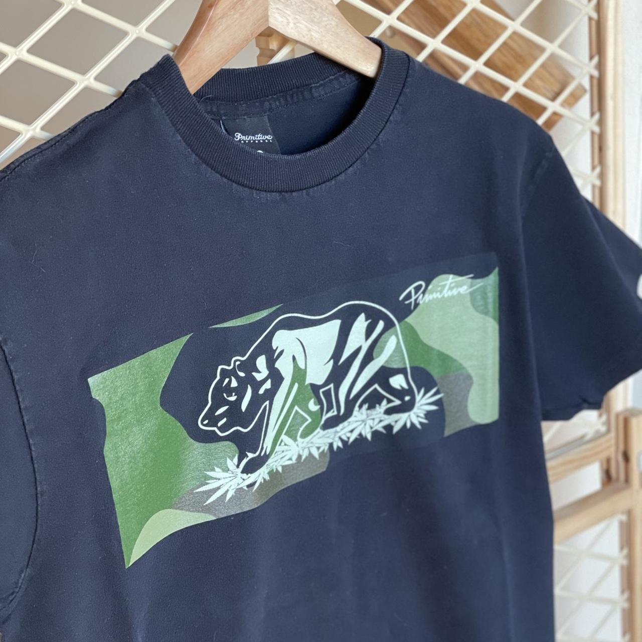 2011ish primitive team deck camo bear tee. P tag on... - Depop