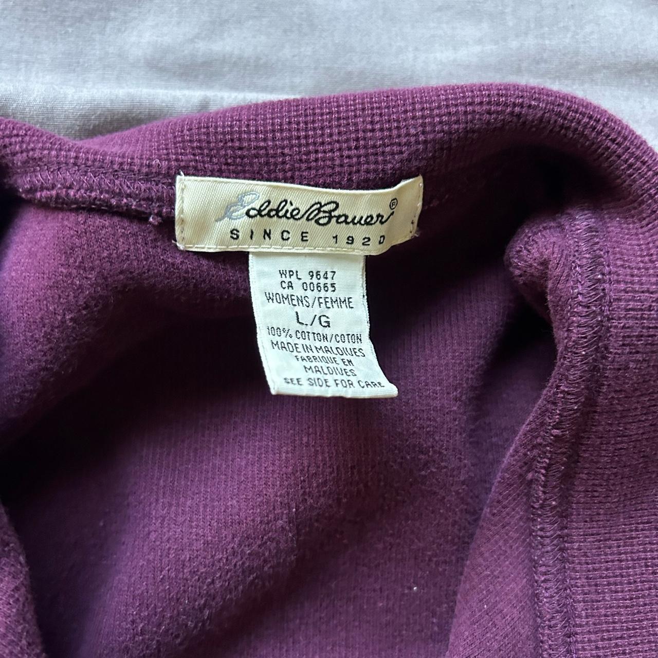 Maroon Eddie Bauer button up shirt Men’s/Women’s -... - Depop