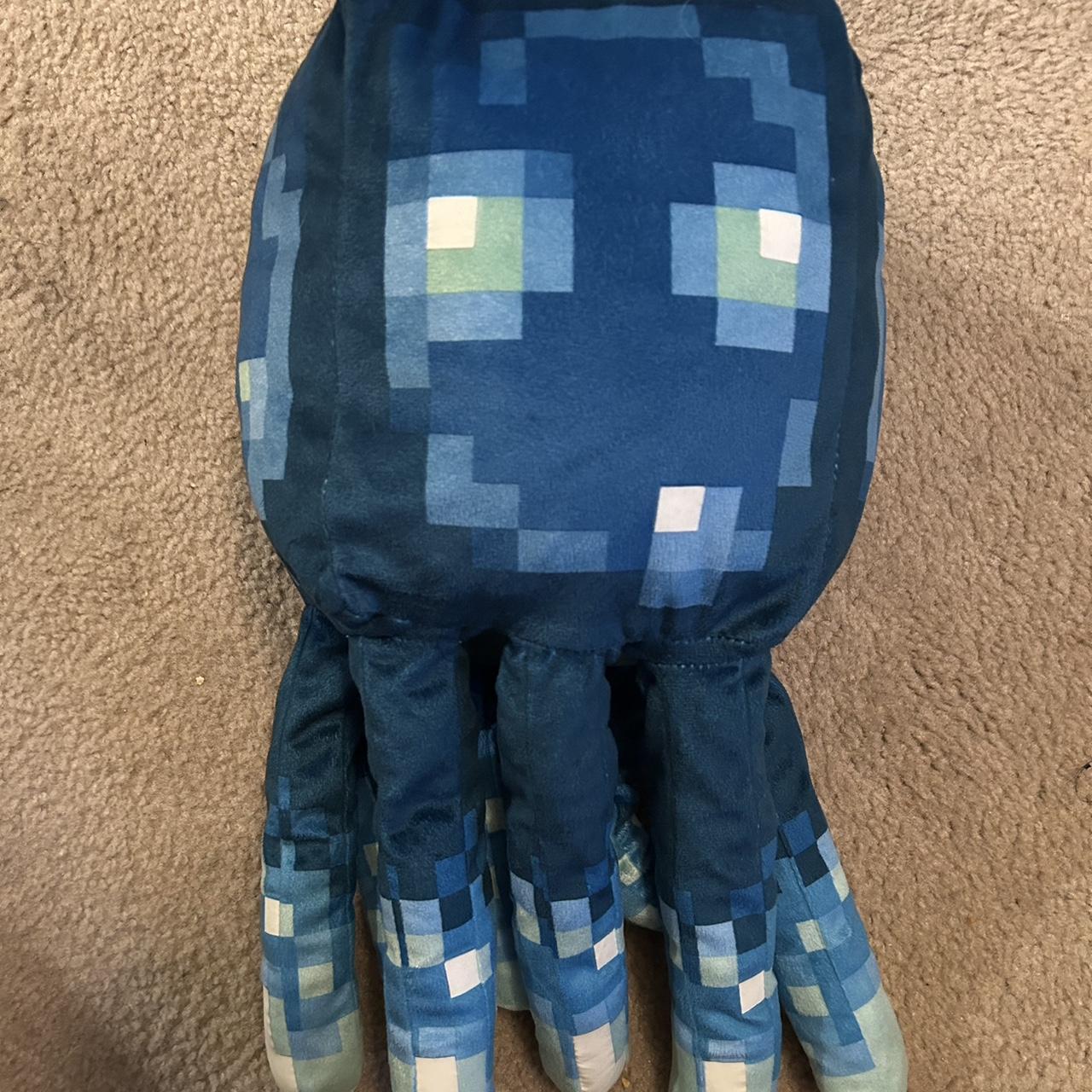 Minecraft Glow Squid plushie #Minecraft #plushie... - Depop
