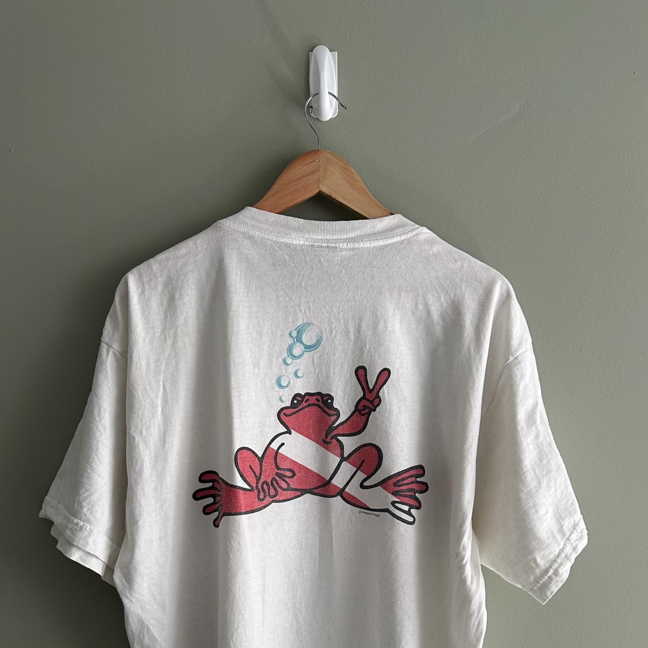 🪪 Name - 1990’s Peace Frogs T-Shirt Tee 🔖 Brand -... - Depop
